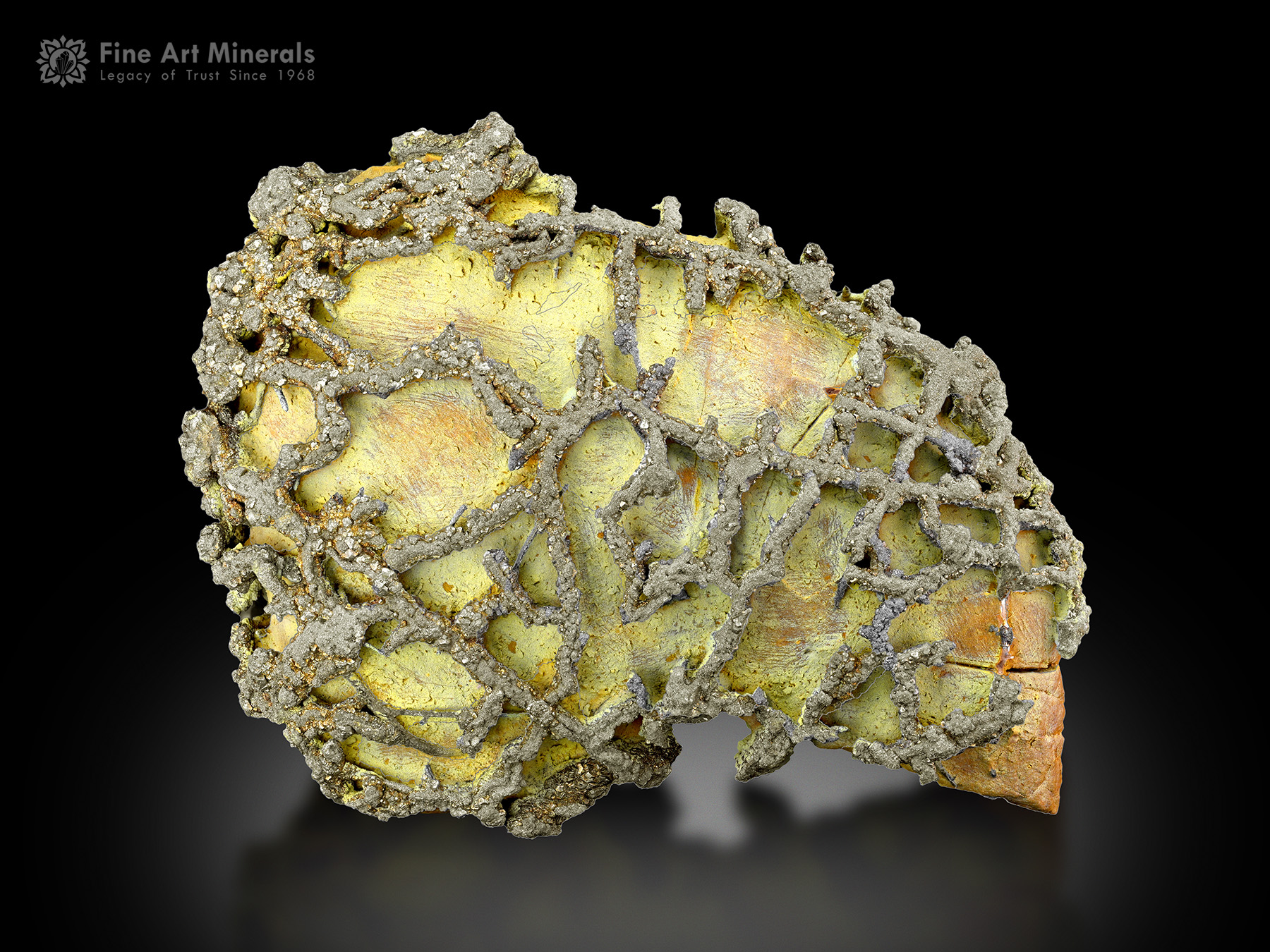 Pyrite on Matrix from Pakistan - PRT-08 - Fine Art Minerals