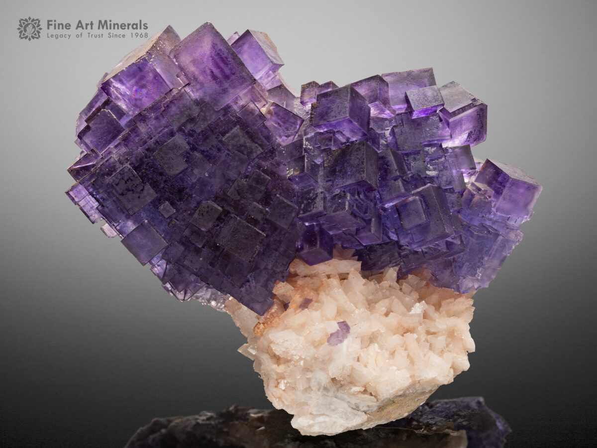 Fluorite on Matrix from China - FLR-51 - Fine Art Minerals