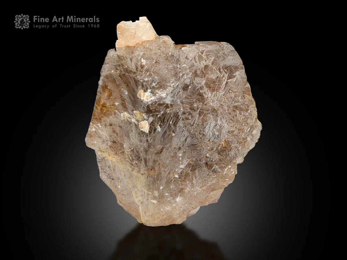 Rutile Quartz - Pakistan - Q-RTQ-03 - Fine Art Minerals