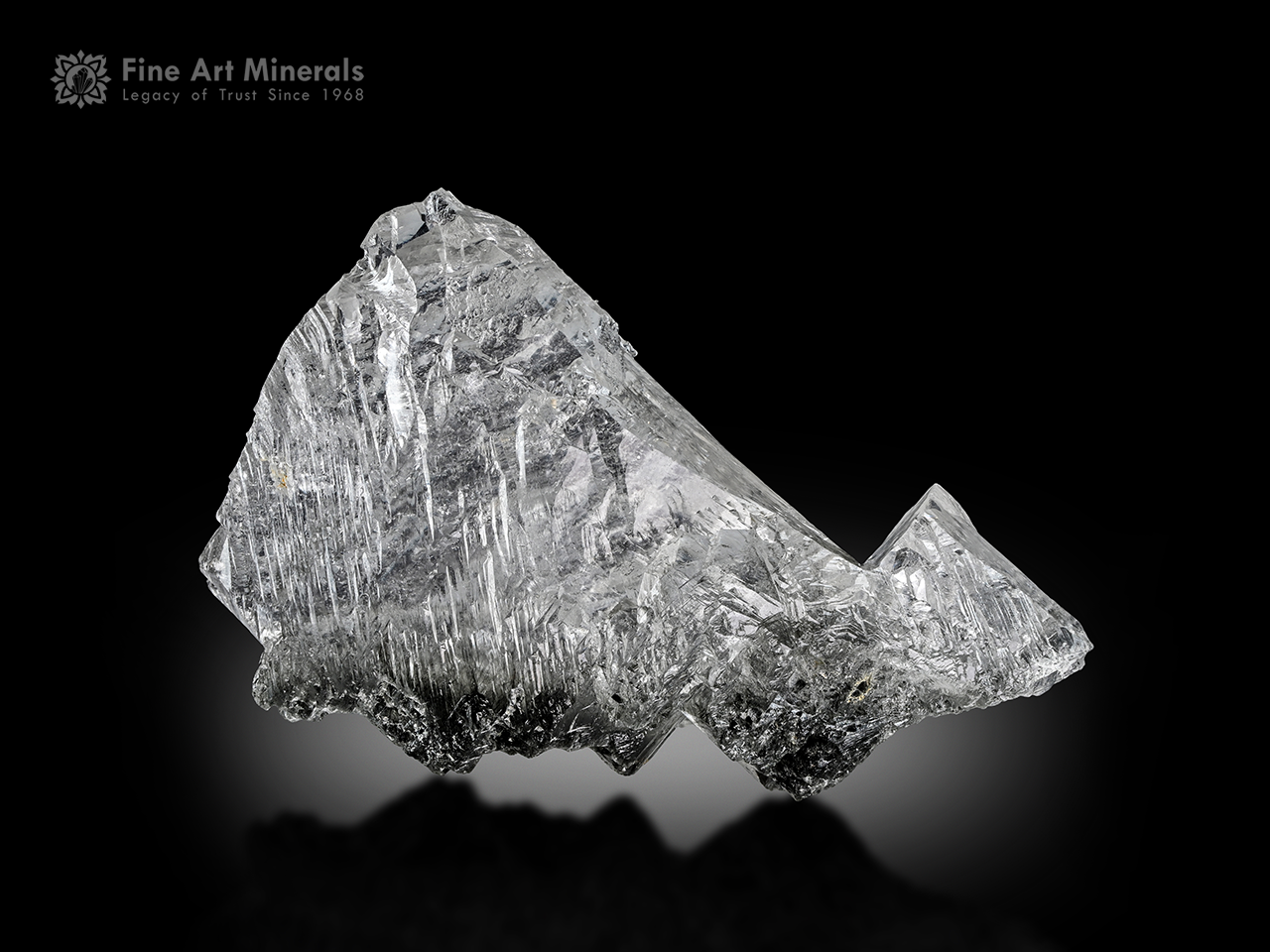Byssolite Included Quartz - Q-BSQ-03 - Pakistan Mineral Specimen