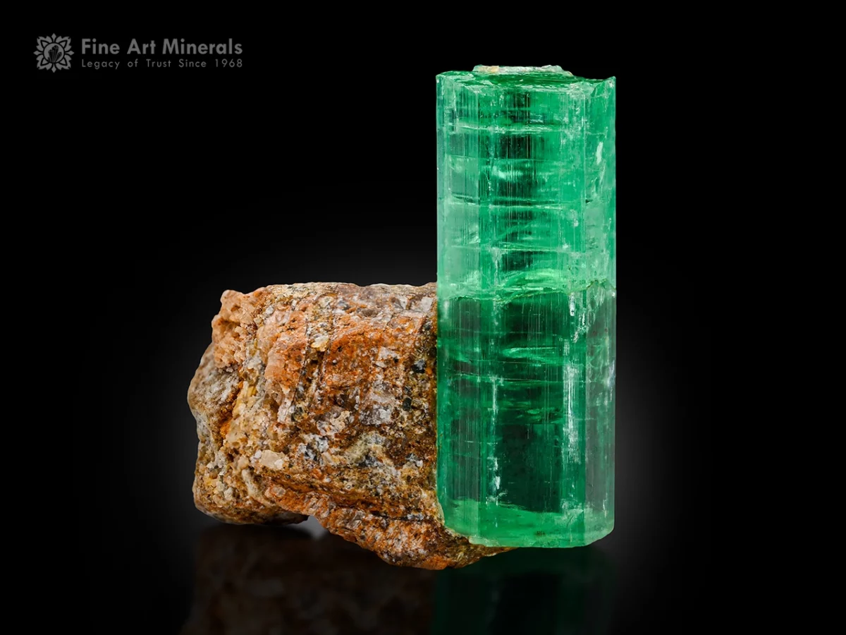 Beryl var. Emerald - B-EMD-69 - Panjshir - Afghanistan Mineral Specimen